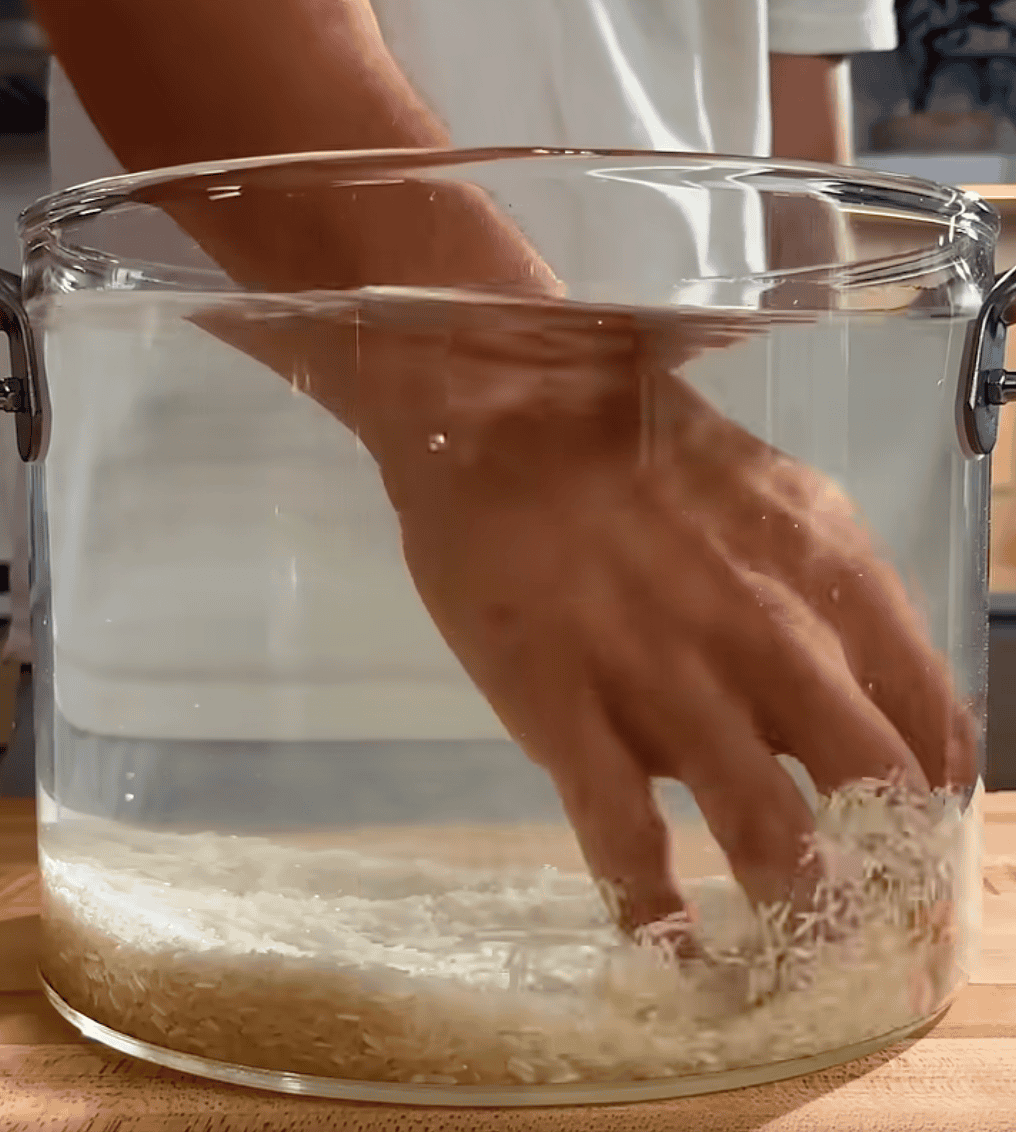 How To Rinse Your Rice - Nick's Kitchen