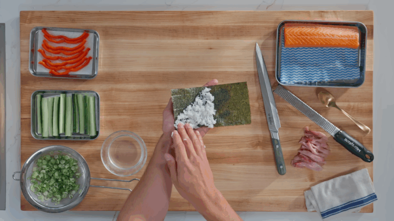 Homemade Sushi Rolls (Step-By-Step Guide) - Nick's Kitchen