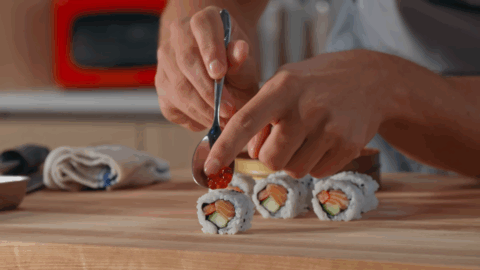 Homemade Sushi Rolls (Step-By-Step Guide) - Nick's Kitchen